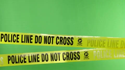 4K Moving Police Tape Overlay For Daylig... | Stock Video | Pond5