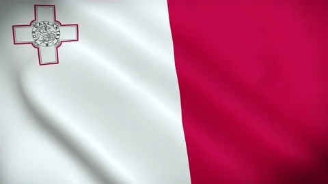 4K National Animated Sign of Malta, Anim... | Stock Video | Pond5