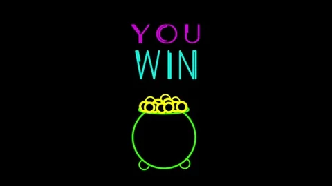 You Win Sign Stock Videos – Royalty-Free HD & 4K Videos