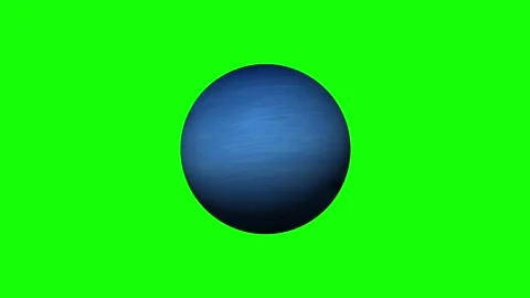 4k Neptune Planet Green Screen, Neptune ... | Stock Video | Pond5