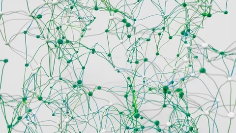 4K Neuronal and Synapse Activity. | Stock Video | Pond5