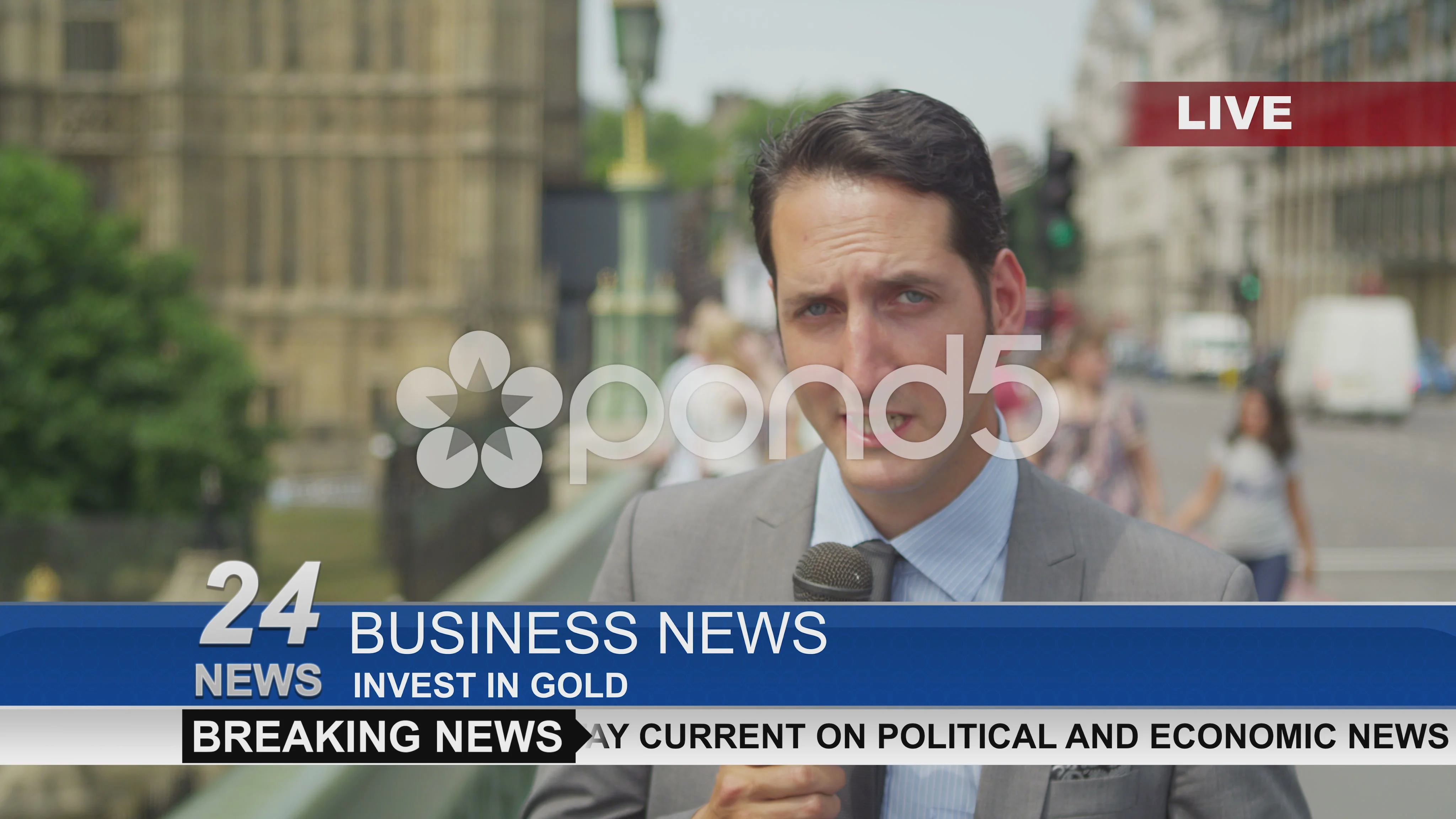 News Reporter In Studio Stock Video Footage By ©VIAfilms, 56% OFF