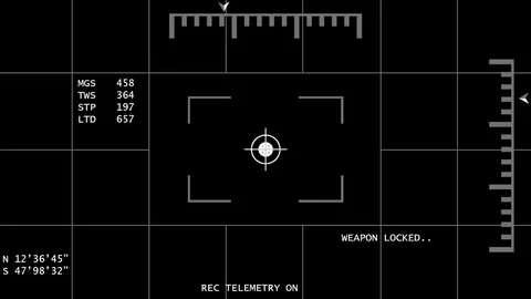 4K Night Vision Helicopter / Drone / UAV... | Stock Video | Pond5