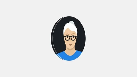 Old Woman Icon Stock Videos – Royalty-Free HD & 4K Videos