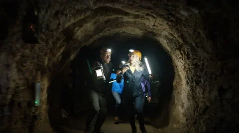 Cave Tunnel Stock Footage ~ Royalty Free Stock Videos | Pond5