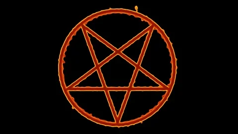 Inverted Pentagram Stock Footage ~ Royalty Free Stock Videos | Pond5