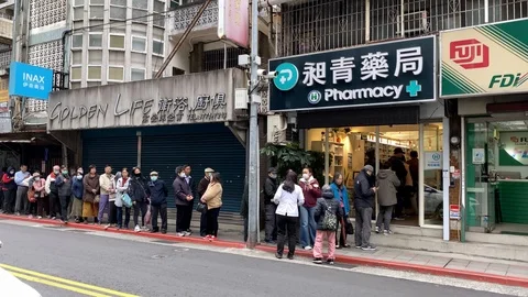 Waiting Line Pharmacy Stock Videos – Royalty-Free HD & 4K Videos | Pond5