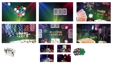 4K Poker Game Pack ~ After Effects Template #136327455