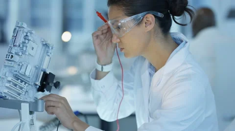 4K Portrait smiling engineer working in ... | Stock Video | Pond5