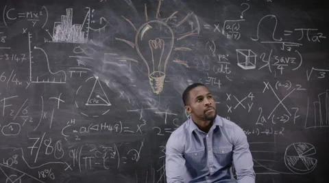 4K Portrait of thinking man sitting in f... | Stock Video | Pond5