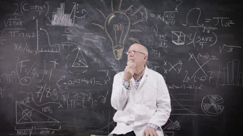 4K Portrait of thinking man sitting in f... | Stock Video | Pond5