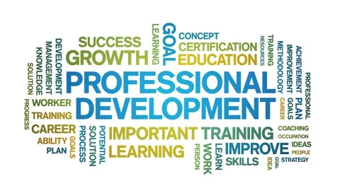 4k Professional Development Animated Tag... | Stock Video | Pond5