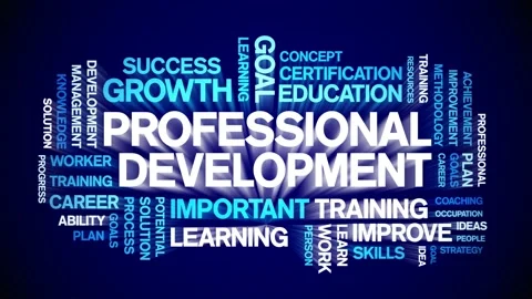 4k Professional Development Animated Tag... | Stock Video | Pond5