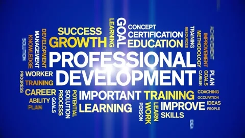 4k Professional Development Animated Tag... | Stock Video | Pond5