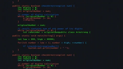 4K Programmer coding on black Computer s... | Stock Video | Pond5