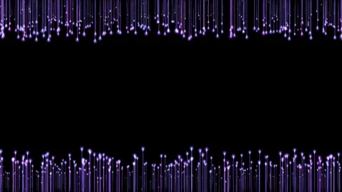 4k Purple Comets Moving Border Frame Ani... | Stock Video | Pond5