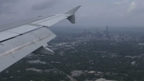 4K real time aerial shot of an airliner ... | Stock Video | Pond5
