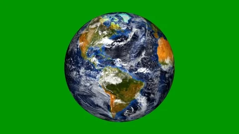 Spinning Earth Green Screen Stock Footage ~ Royalty Free Stock Videos ...