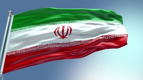 Iran Flag Wave Stock Videos – Royalty-Free HD & 4K Videos