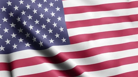 4k render United States Flag video wavin... | Stock Video | Pond5
