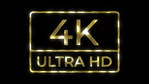 4k resolution icon gold animated icon 4k... | Stock Video | Pond5