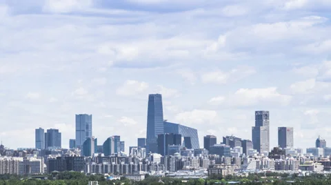 4K Resolution timelapse of beijing skyli... | Stock Video | Pond5