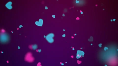 4k Romantic flying heart lovely heart ba... | Stock Video | Pond5