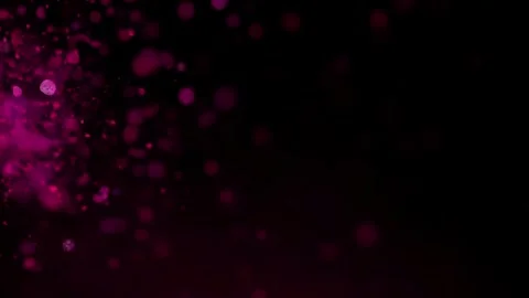 4k romantic pink particles flying on a b... | Stock Video | Pond5