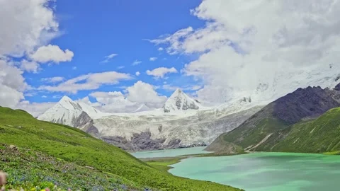 4K Scenery Of Sapu Mountain In Tibet,Chi... | Stock Video | Pond5