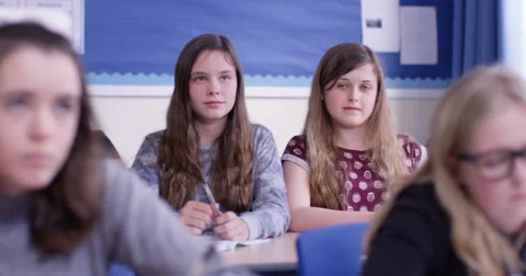 4K School children working in classroom ... | Stock Video | Pond5