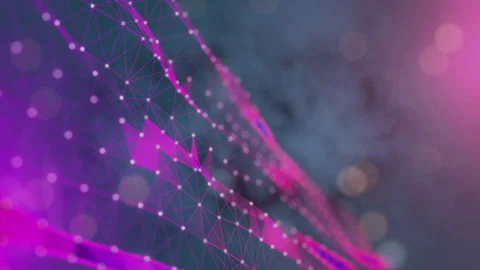 4K sci-fi background with bokeh effects.... | Stock Video | Pond5