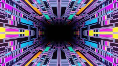 4k seamless looped animation. Fly throug... | Stock Video | Pond5