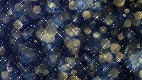 4k Shiny Bokeh Particles. Looped Overlay | Stock Video | Pond5