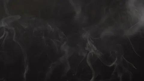 4K shot of white smoke in front of the b... | Stock Video | Pond5