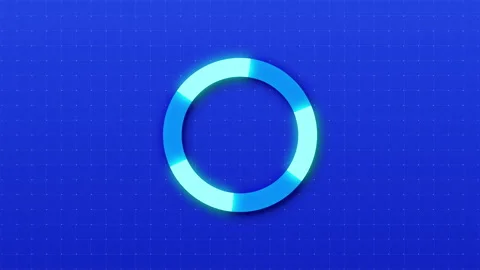 4K SIMPLE AND CLEN LOADING ANIMATION WIT... | Stock Video | Pond5