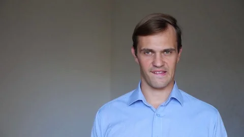 4k. Slow motion. Close up portrait of a ... | Stock Video | Pond5