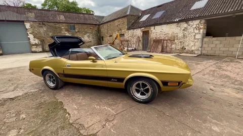 4k Slow Motion footage of a 1973 Ford Mu... | Stock Video | Pond5