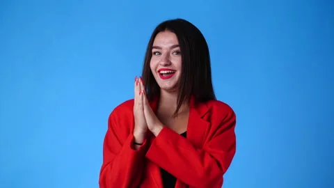 Girl Clapping Cheeks Stock Videos – Royalty-Free HD & 4K Videos