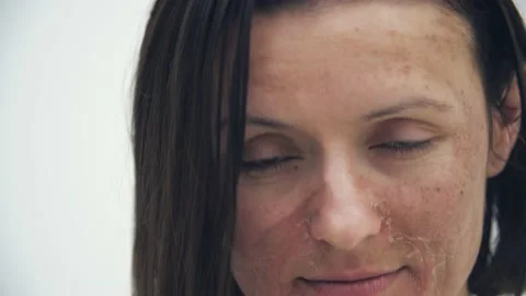 4k slowmotion close up video of female f... | Stock Video | Pond5