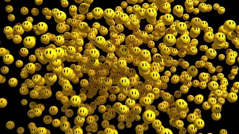 Smiley Face Icon Stock Video Footage | Royalty Free Smiley Face Icon ...