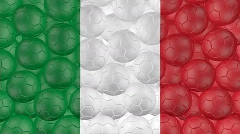 4K Soccer balls is falling down on a whi... | Stock Video | Pond5