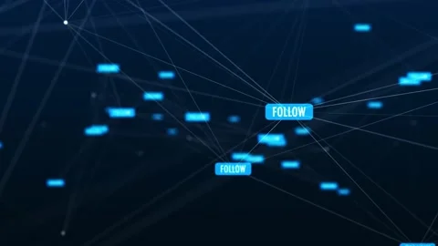 4K Social Media networking background (l... | Stock Video | Pond5