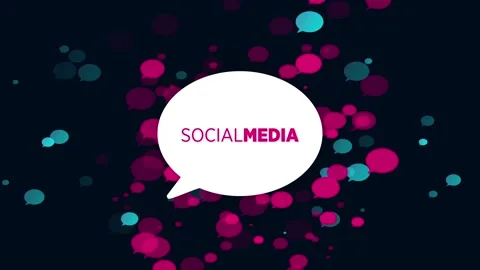 4K Social message animation background -... | Stock Video | Pond5