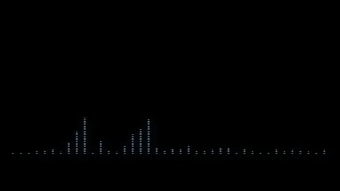 4k Sound wave digital lines animation on... | Stock Video | Pond5
