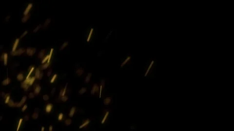 4K Special effect of spark particles on ... | Stock Video | Pond5