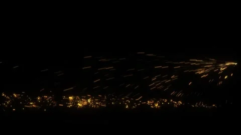 4K Special effect of spark particles on ... | Stock Video | Pond5