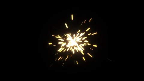 4K Special effect of spark particles on ... | Stock Video | Pond5