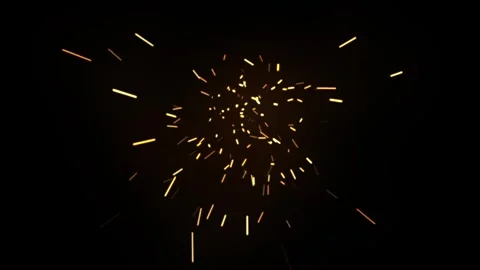 4K Special effect of spark particles on ... | Stock Video | Pond5