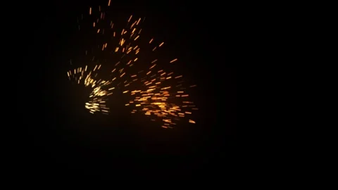 4K Special effect of spark particles on ... | Stock Video | Pond5