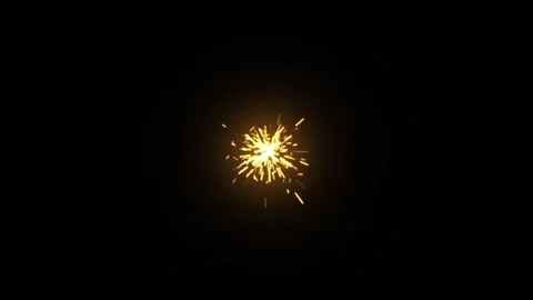 4K Special effect of spark particles on ... | Stock Video | Pond5